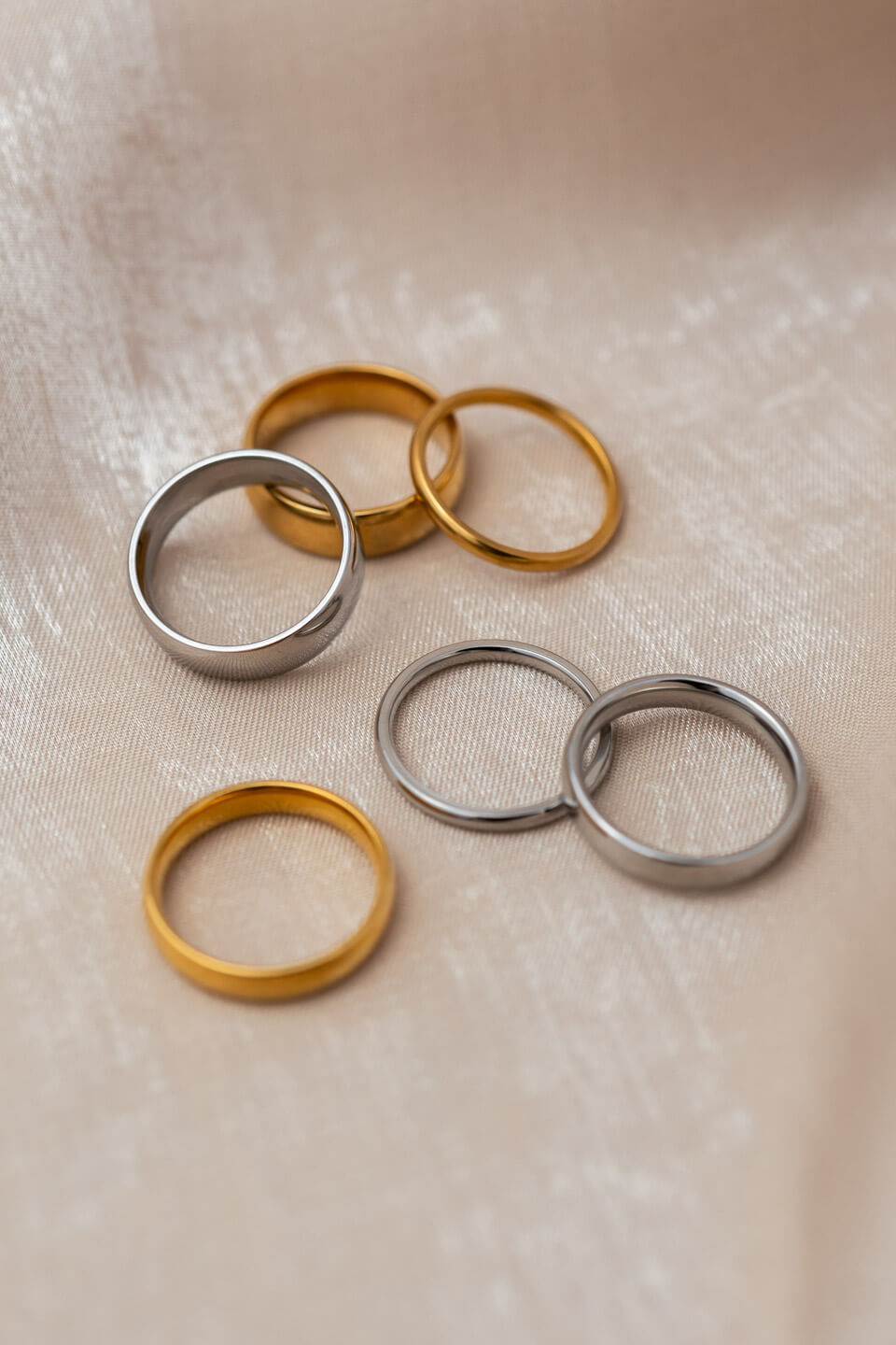 Paloma Ring - Hypoallergen & Nickelfrei in 2mm, 4mm, 6mm Breite ...
